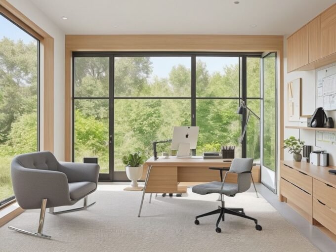 How can I create a dedicated workspace at home to increase productivity ...